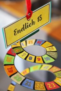 Countdown Bastelbogen Spirale DIY (Download)