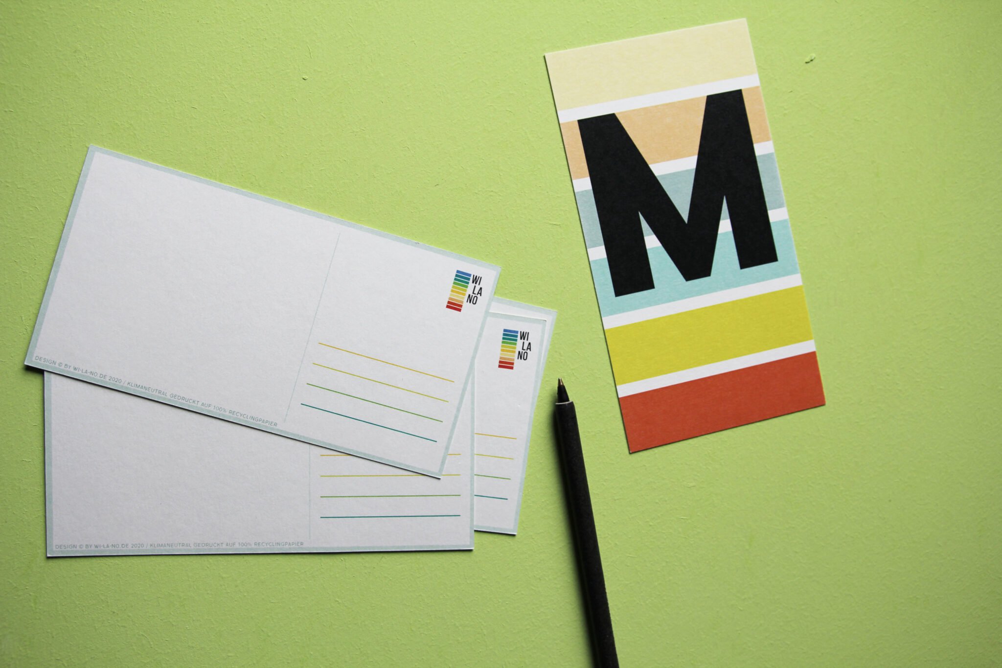 Alphabet-(Post)Karten im 5er Sparpack – Wandkalender & Planungshilfen ...